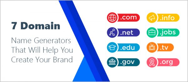 7 Domain Name Generators That Will Help You Create Your Brand